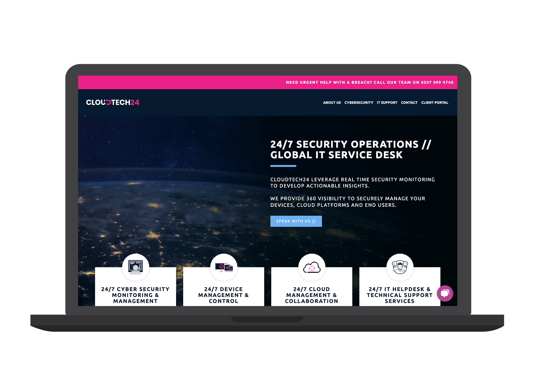 CloudTech24 - Red Sentence